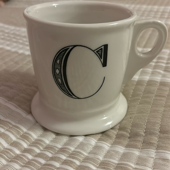 Anthropologie | Dining | Anthropologie Monogram Letter C Coffee Mug ...